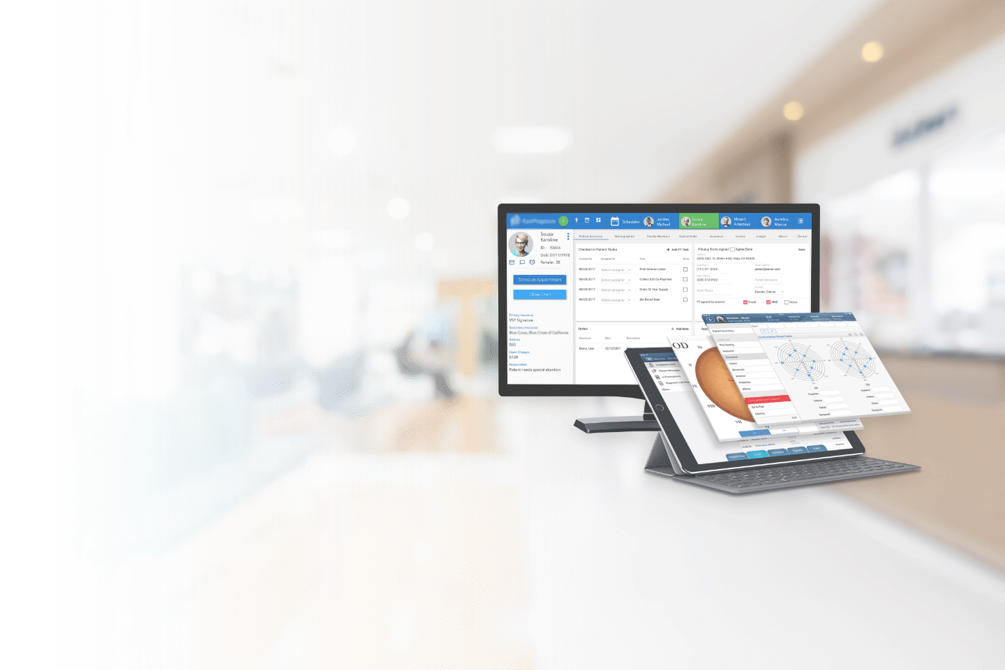 Custom EHR SaaS Development for Optometry Market-Case Study